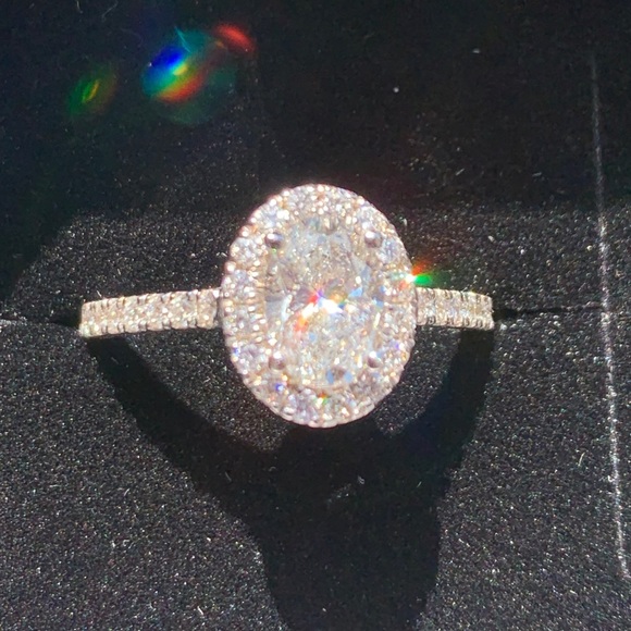 Kay Jewelers | Jewelry | 4k Oval Diamond Ring | Poshmark
